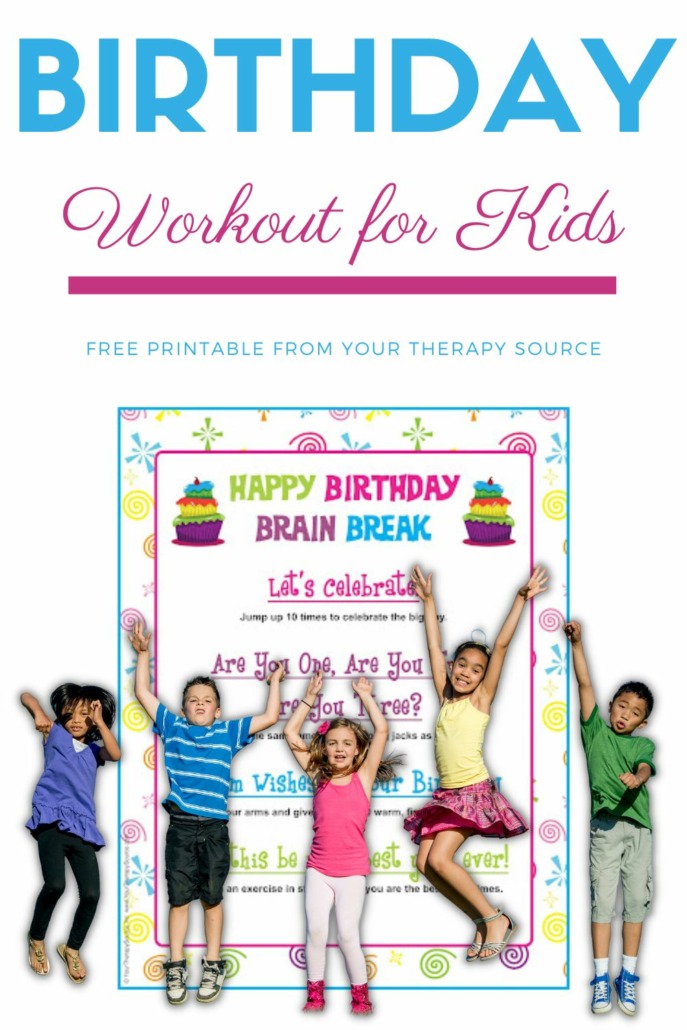 Birthday Workout - Your Therapy Source