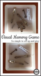 Visual Memory Game - So Simple! - Your Therapy Source