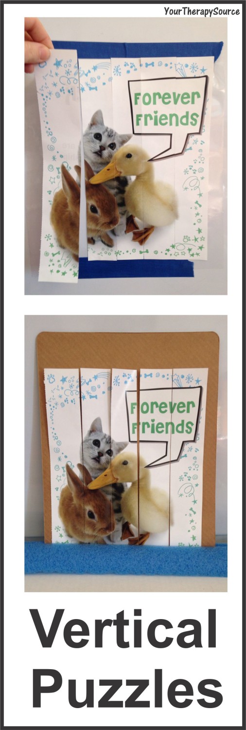 Homemade Puzzles - 10 Way to Make Your Own - Your Therapy Source