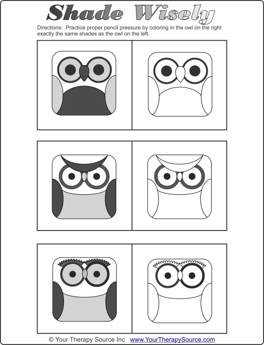 Practice Grading Pencil Pressure with this Freebie - Your Therapy Source
