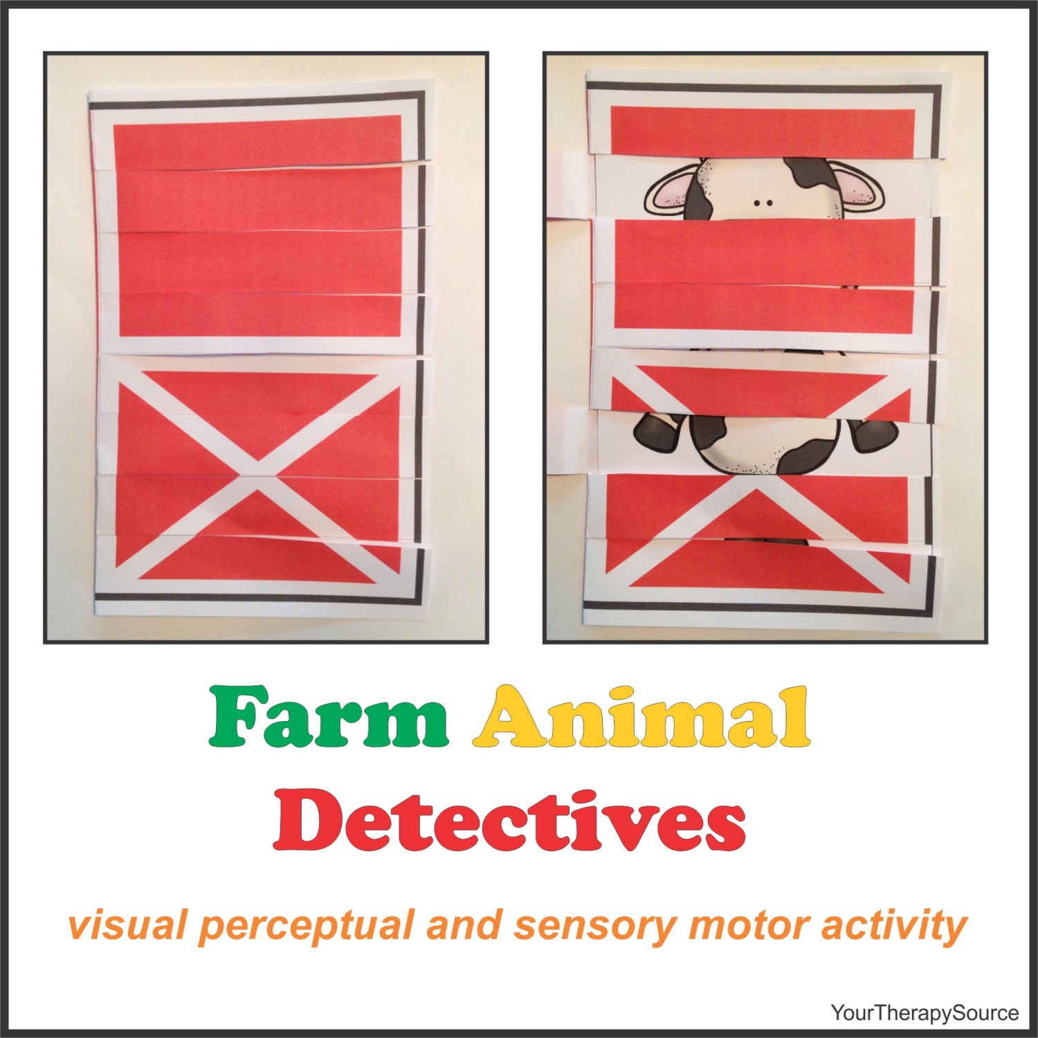 Farm Animal Activity Free PDF - Your Therapy Source