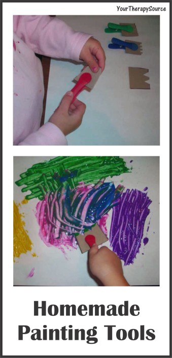 Homemade Painting Tools - Your Therapy Source