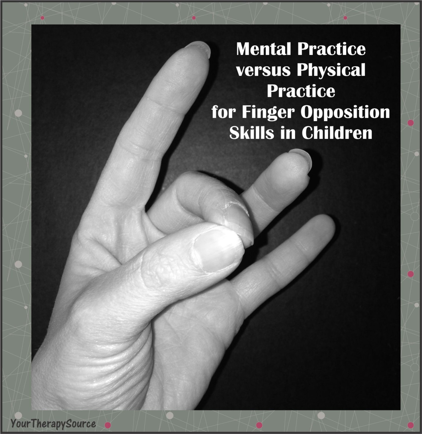 Mental Practice versus Physical Practice for Finger Opposition Skills ...