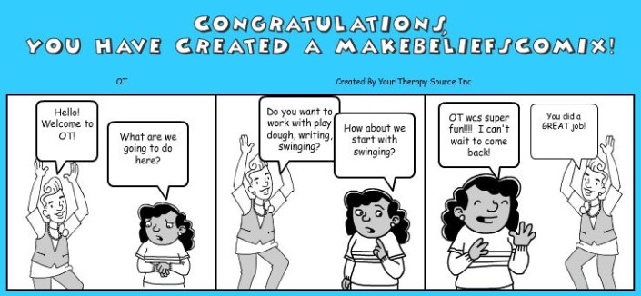 Make Your Own Comics - Your Therapy Source