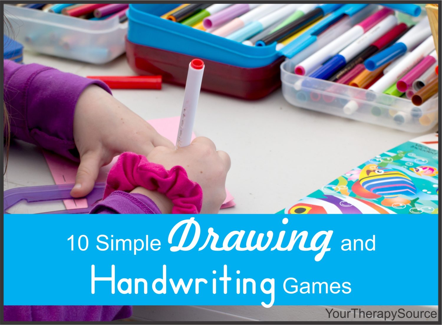 10 Simple Drawing and Handwriting Games - Your Therapy Source