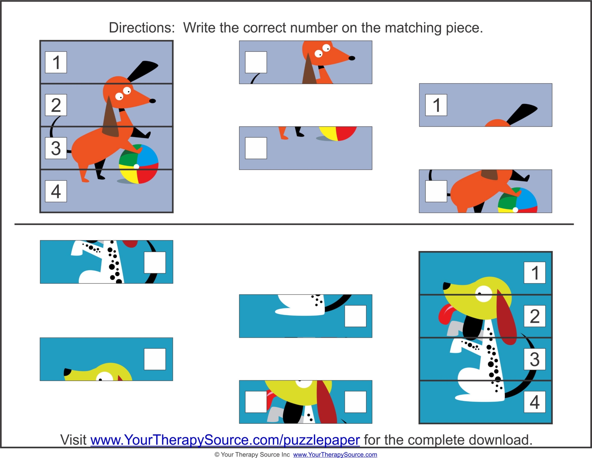 Homemade Puzzles - 10 Way to Make Your Own - Your Therapy Source