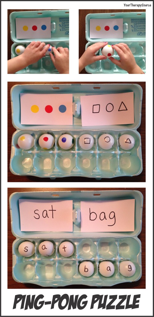 Homemade Puzzles - 10 Way to Make Your Own - Your Therapy Source