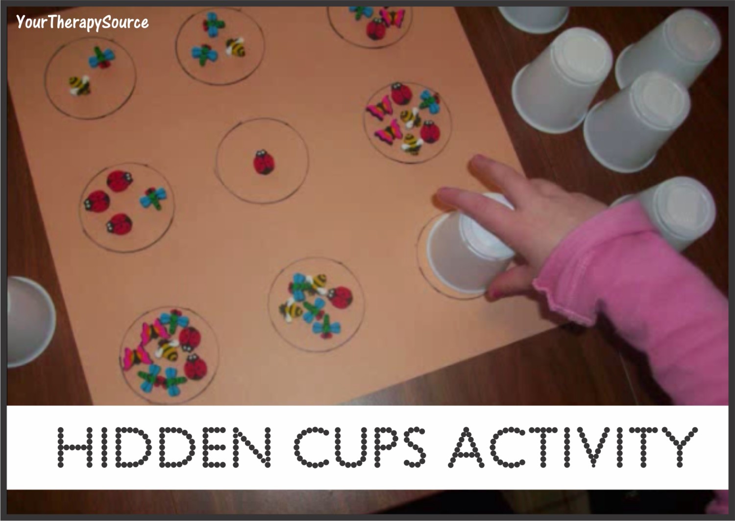 Hidden Cups Video Activity - Your Therapy Source