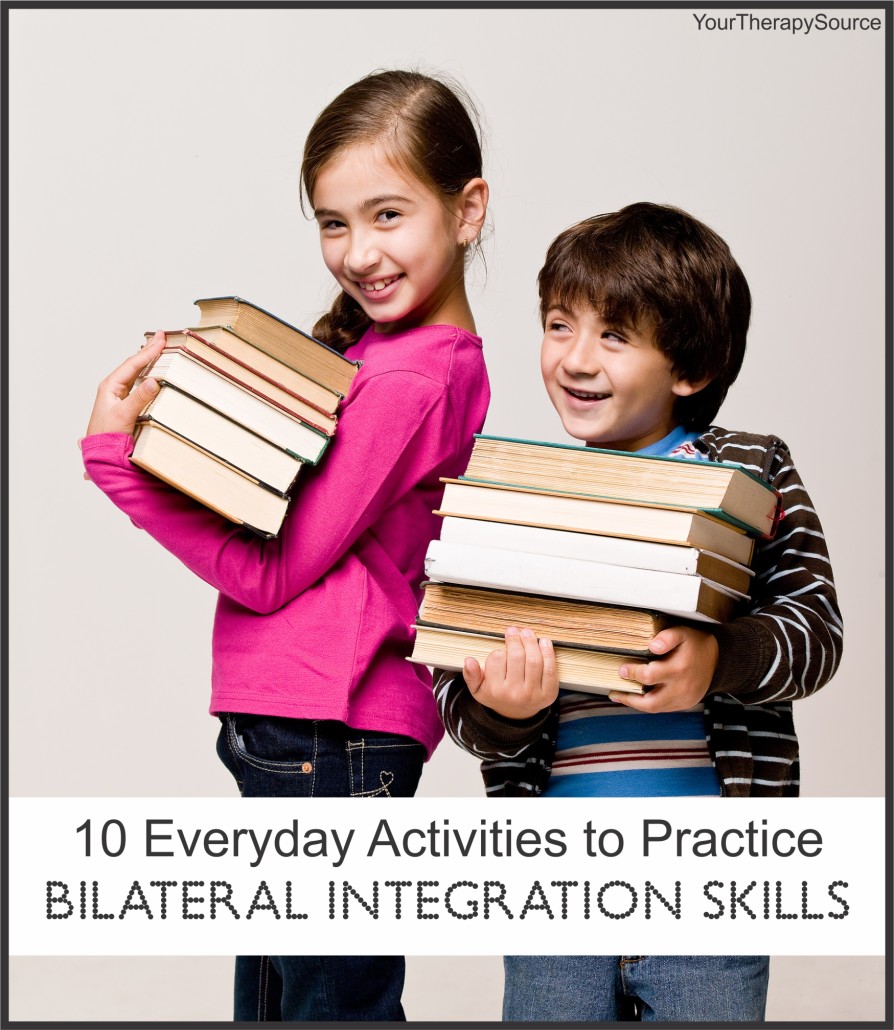 10 Everyday Activities to Practice Bilateral Integration - Your Therapy ...