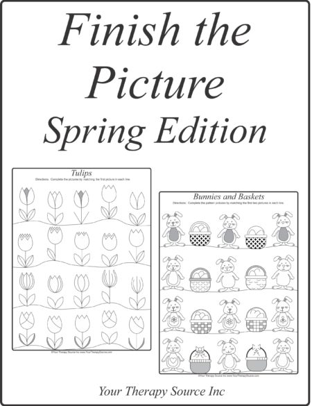 Spring Time Tulips - Finish the Picture - Your Therapy Source