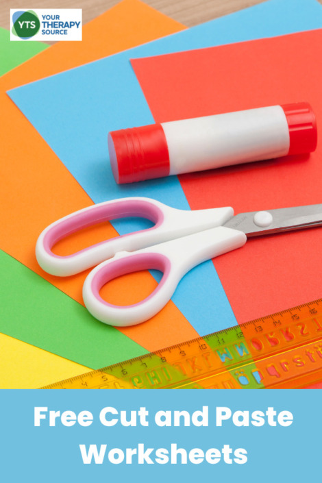 Cut and Paste Worksheets - FREEBIES - Your Therapy Source