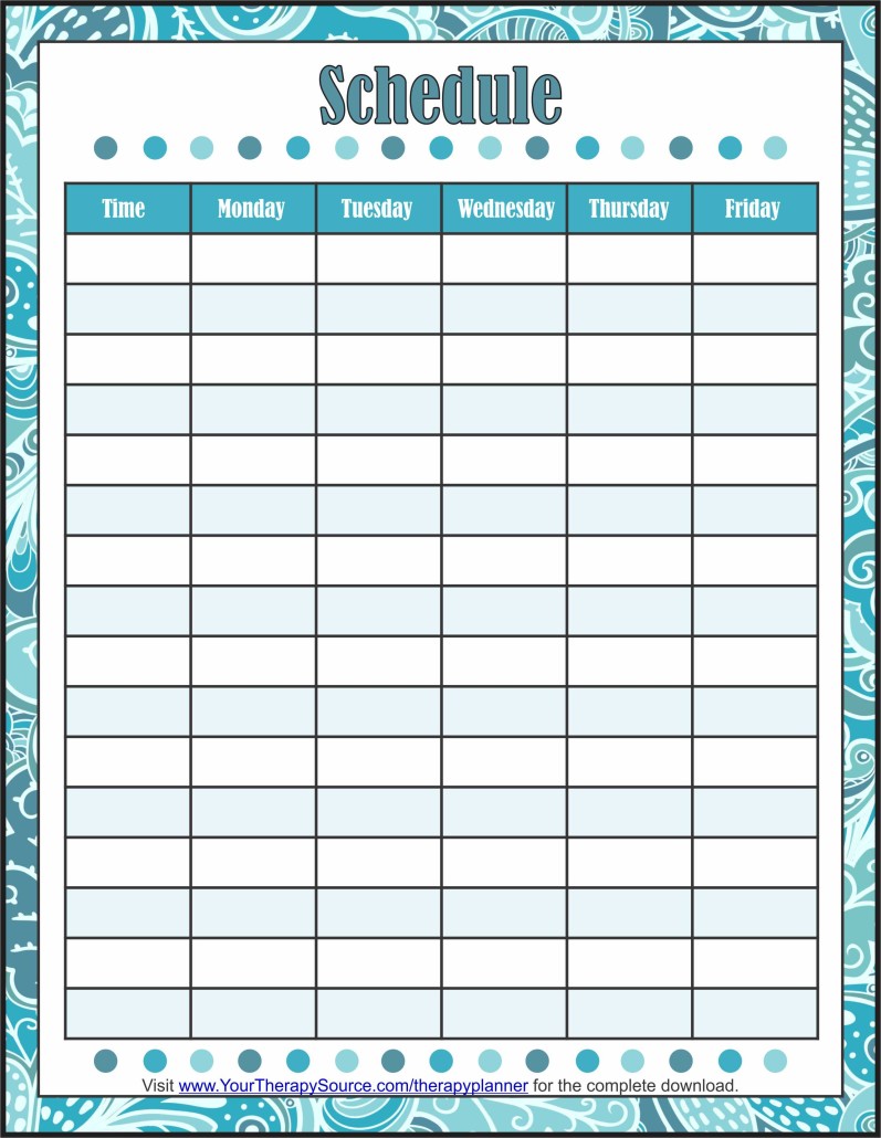 Therapy Planner for 2015-2016 - Your Therapy Source