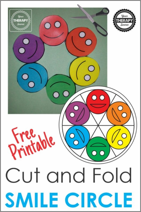 Smiley Face Craft Activity - Your Therapy Source