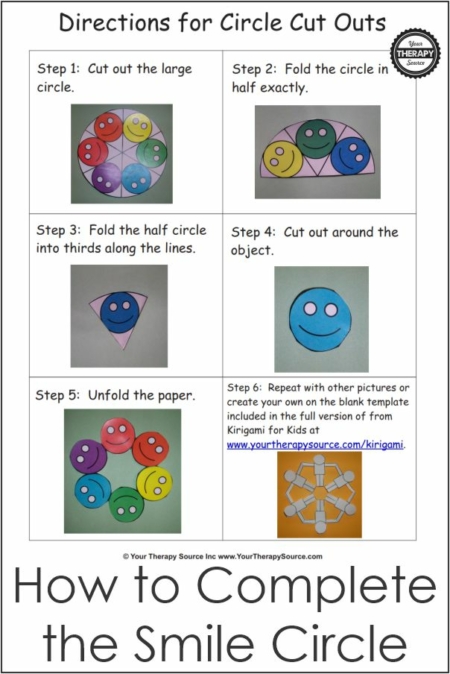 Smiley Face Craft Activity - Your Therapy Source