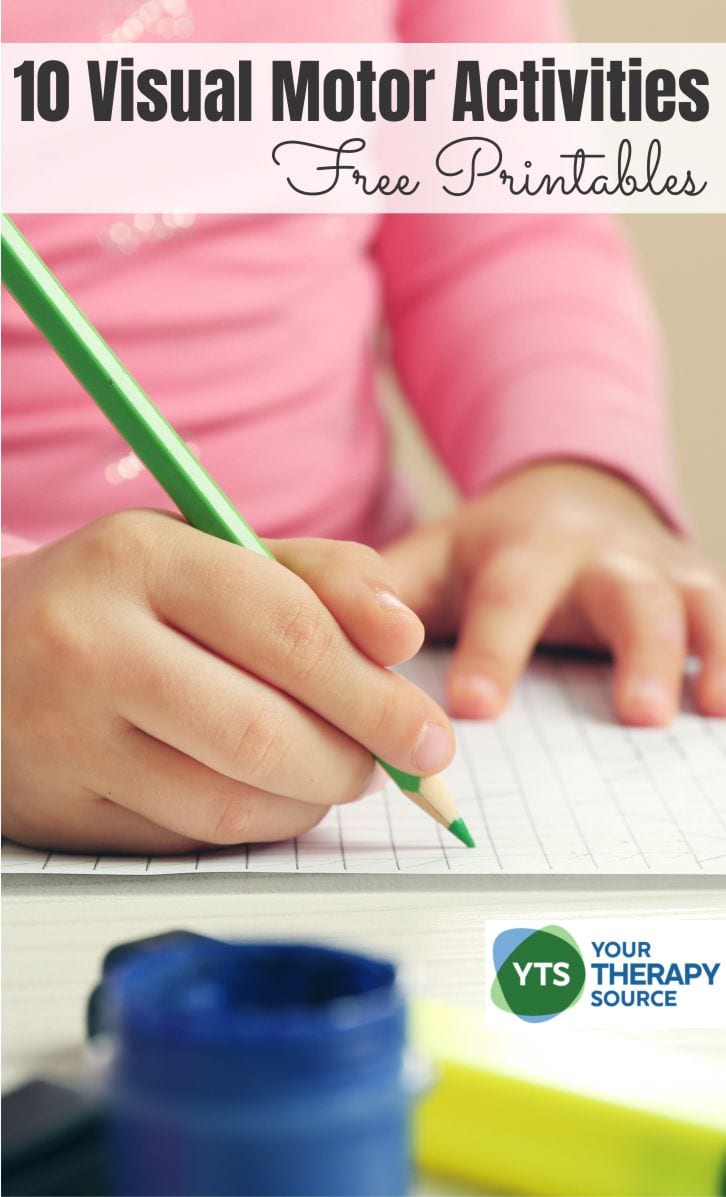 Visual Motor Worksheets