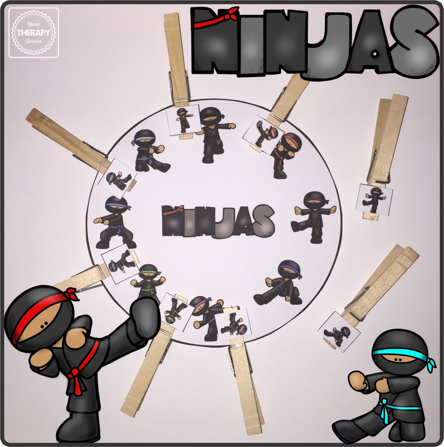 Motor Planning, Body Awareness and Finger Strengthening Ninja Style ...
