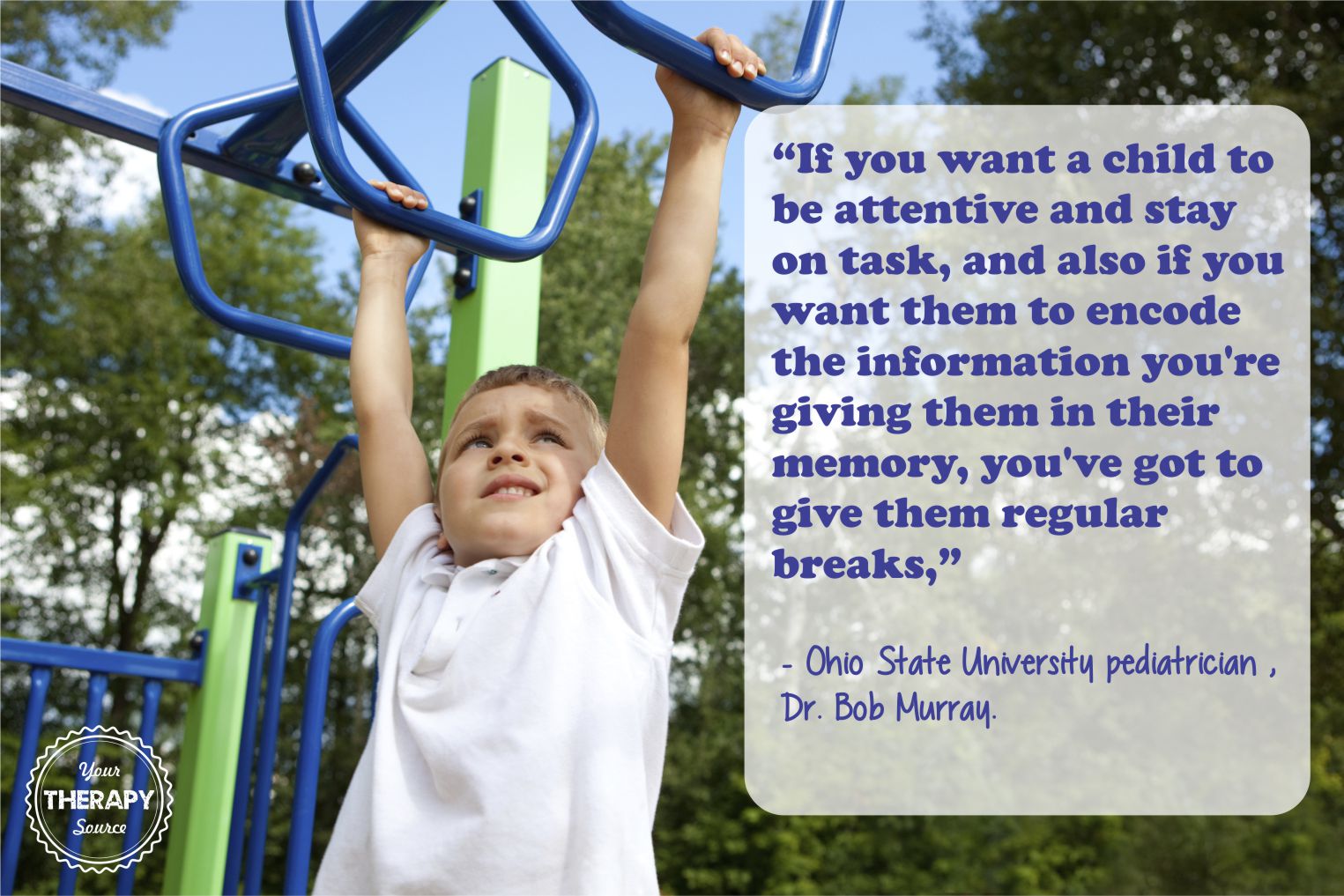 Kids Learn Better After Breaks Your Therapy Source