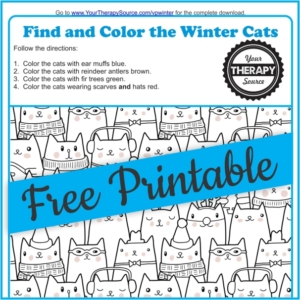 Visual Perception Activities - Free Printables - Your Therapy Source