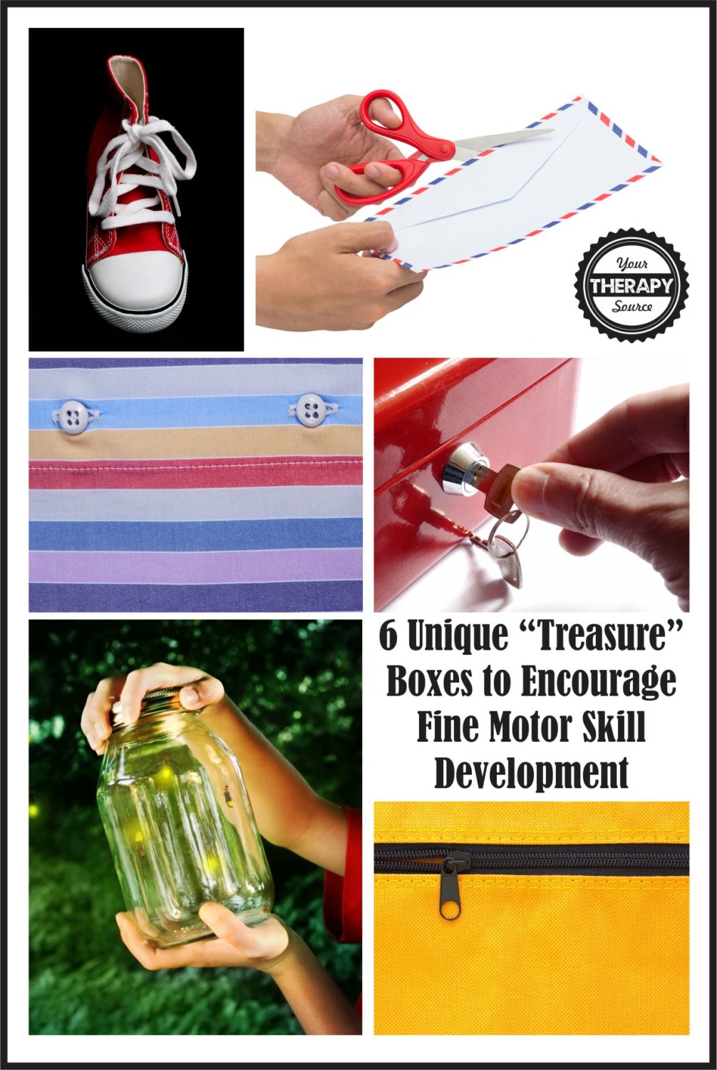 Unique "Treasure" Boxes to Practice Fine Motor Skills - Your Therapy Source