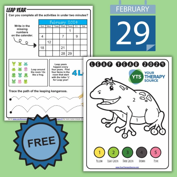 Gross Motor Skills - Free Activities and Printables - Your Therapy Source
