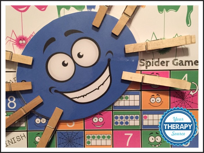 How to Play the Visual Perceptual Clothes Pin Games - Your Therapy Source