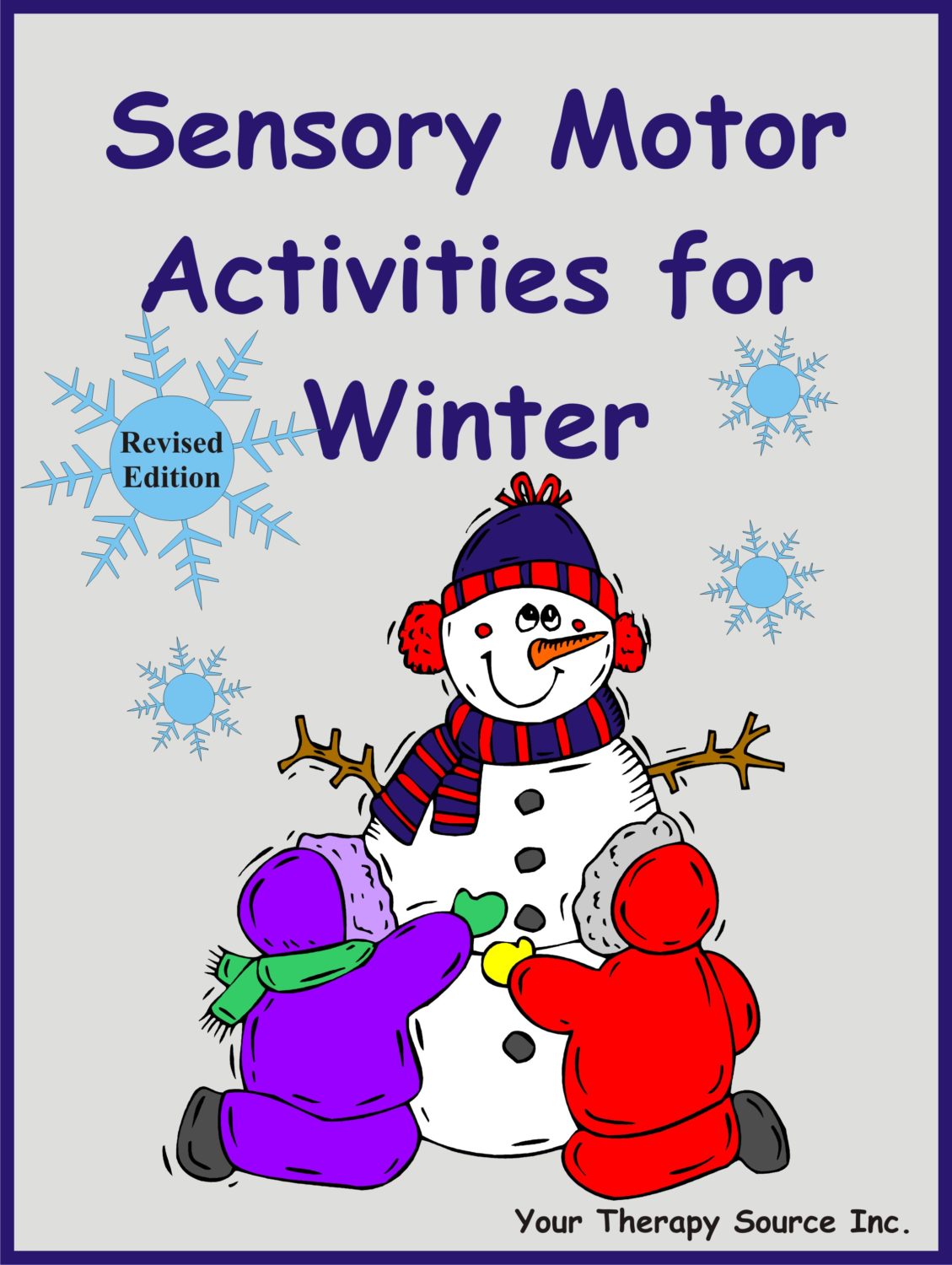 Sensory Motor Activities for Winter – Revised Edition - Your Therapy Source