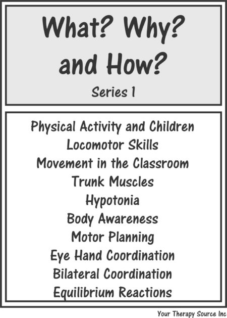 What? Why? and How? Series 1 - Your Therapy Source
