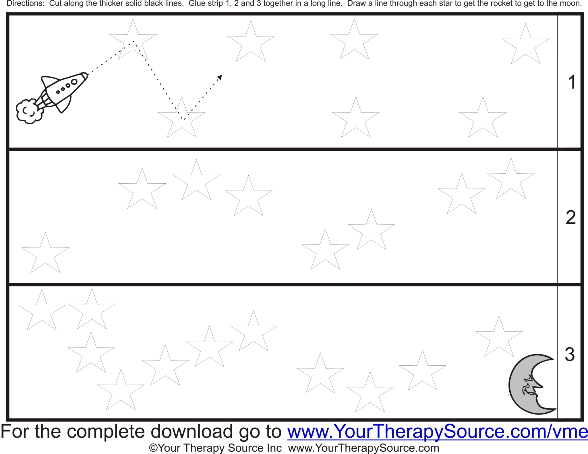 Visual Motor Exercises - Your Therapy Source