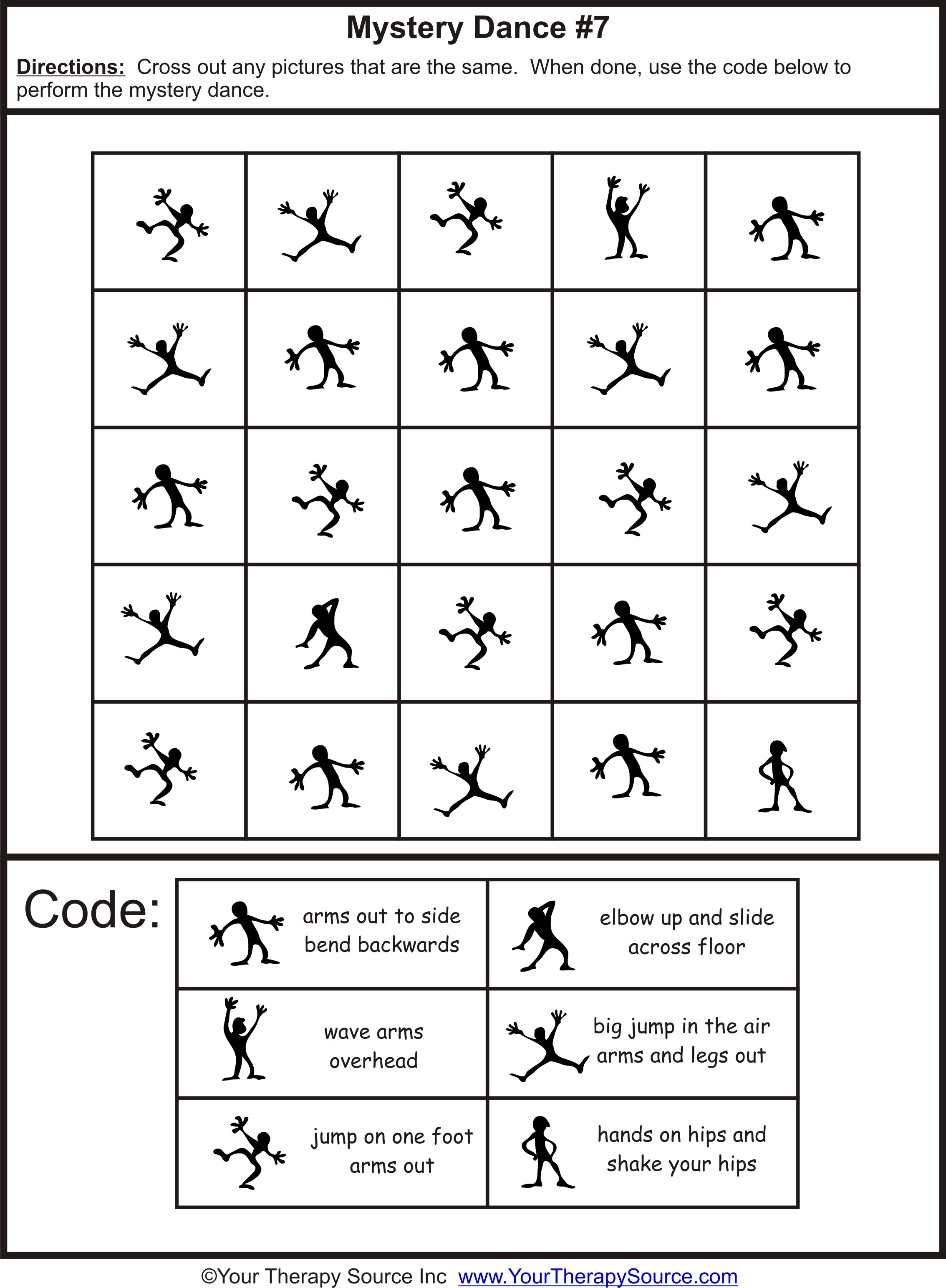 Visual Discrimination Puzzles Your Therapy Source