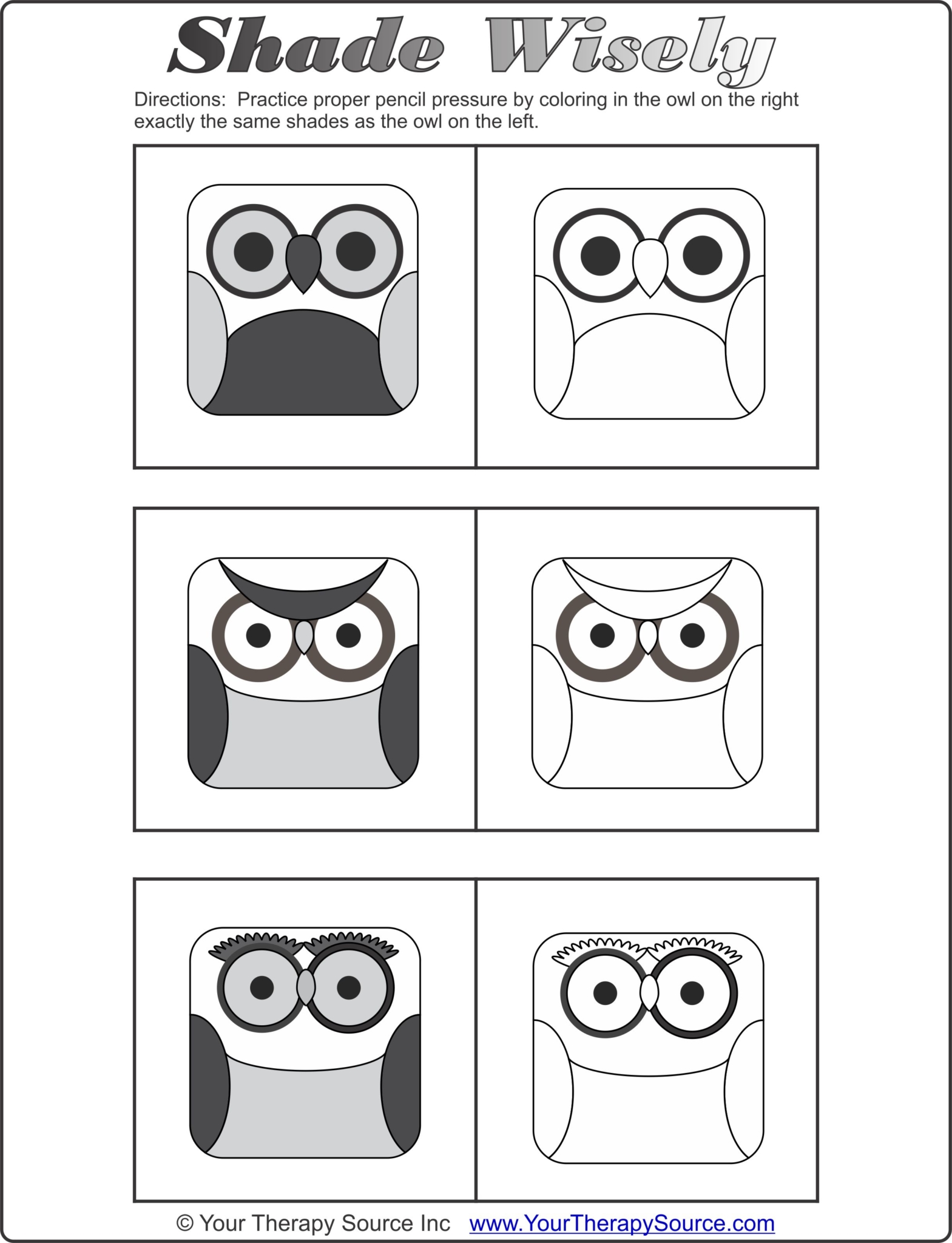 Shade Wisely - Your Therapy Source