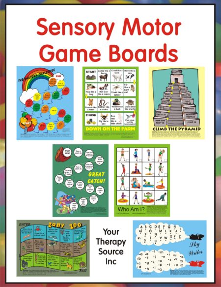 Sensory Motor Game Boards - Your Therapy Source