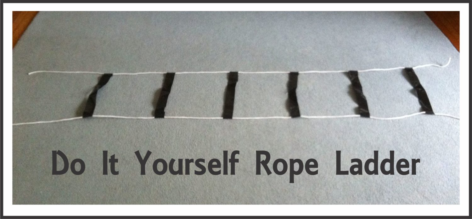 DIY Rope Ladder - Your Therapy Source