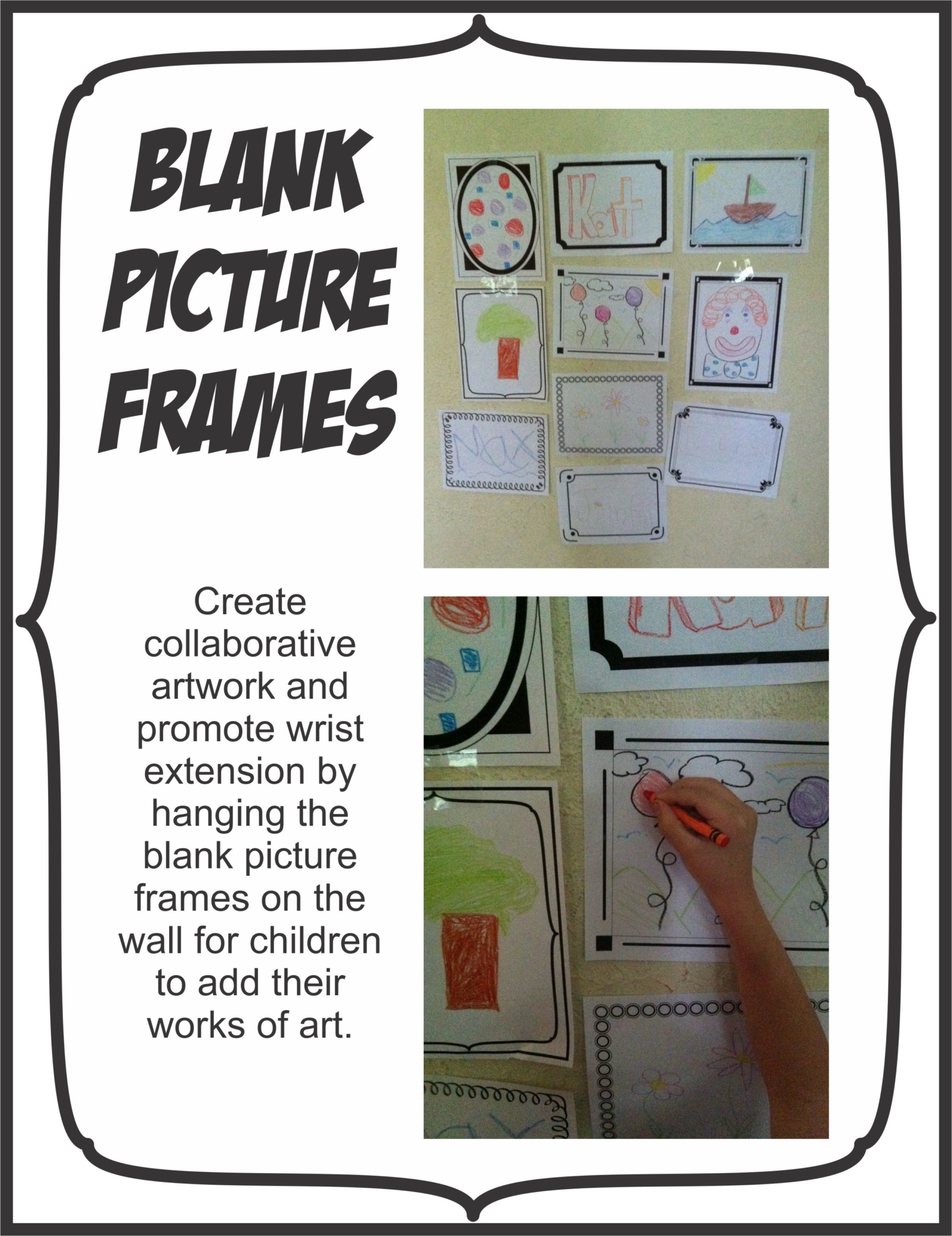Blank Picture Frames - Your Therapy Source