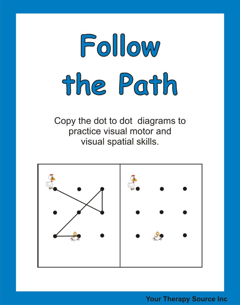 Follow The Path Visual - Your Therapy Source