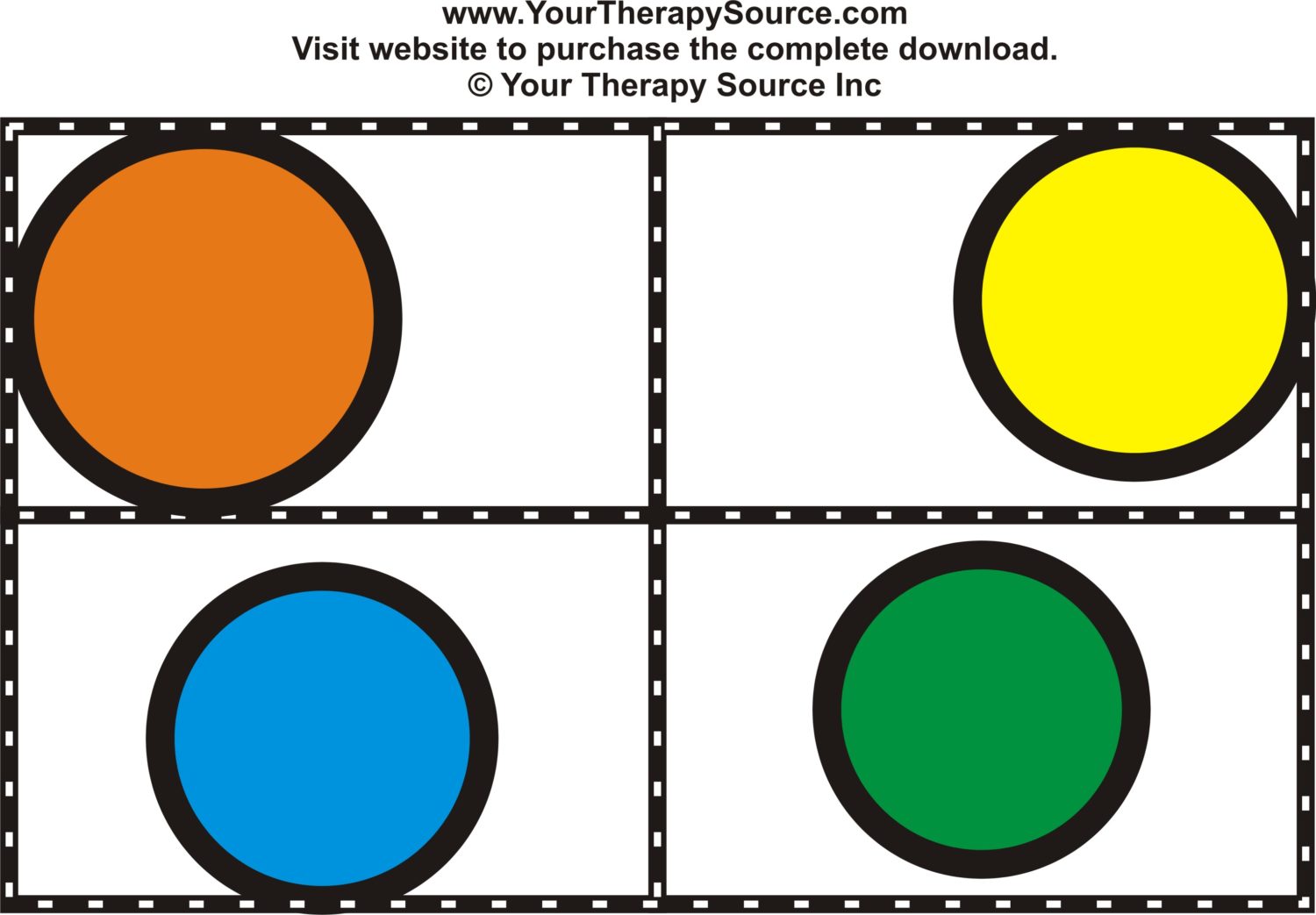 Cutting Cards - Your Therapy Source