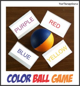 Color Ball Game - Your Therapy Source