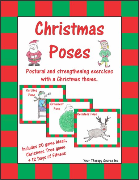 Christmas Poses – Postural and Strengthening Exercises with a Christmas ...