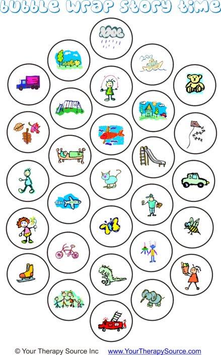 Bubble Wrap Story Time - Your Therapy Source