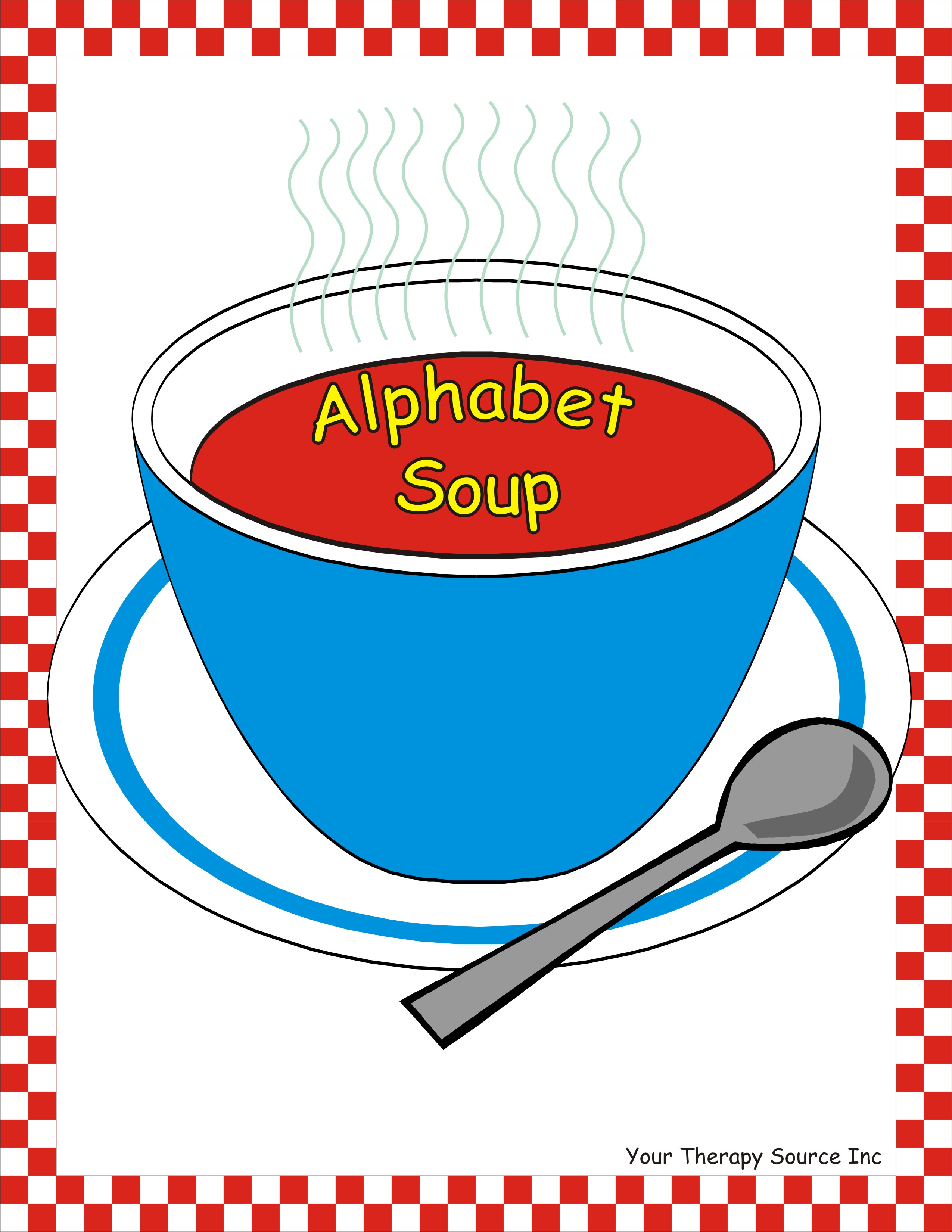 Alphabet Soup Your Therapy Source