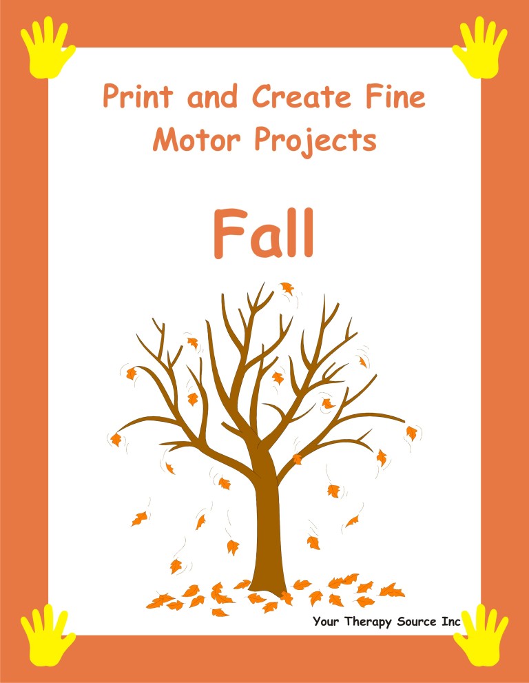 Fall Picture Pokes - Fine Motor and Visual Motor Activity - Your ...