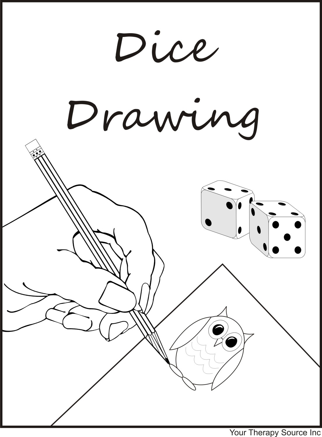 Dice Drawing - Your Therapy Source