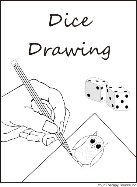 Dice Drawing - Your Therapy Source