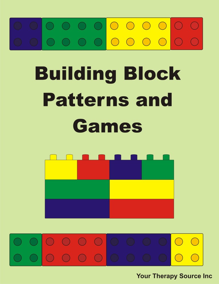 Building Block Patterns and Games - Your Therapy Source