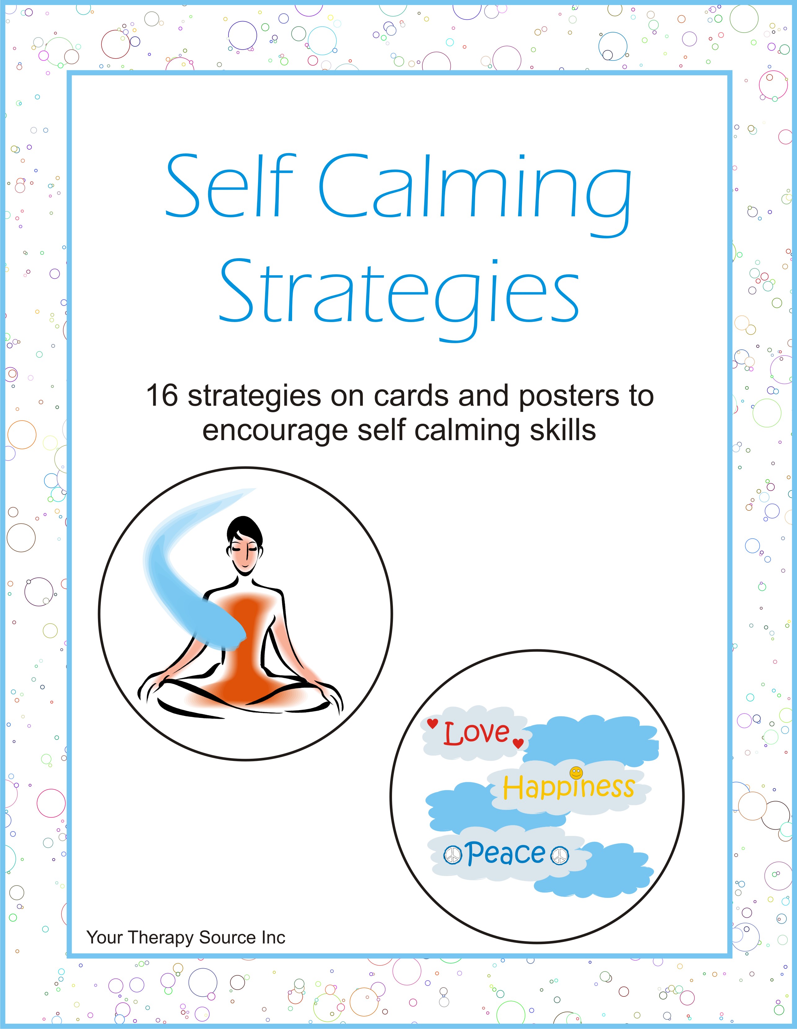 Self Calming Strategies Your Therapy Source Self Calming Strategies Your Therapy Source