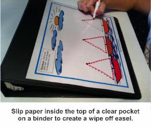 Wipe Off Options for Workbook Pages - Your Therapy Source