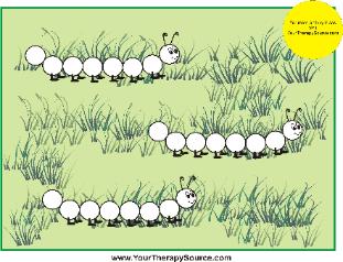 Caterpillar Activity - Your Therapy Source