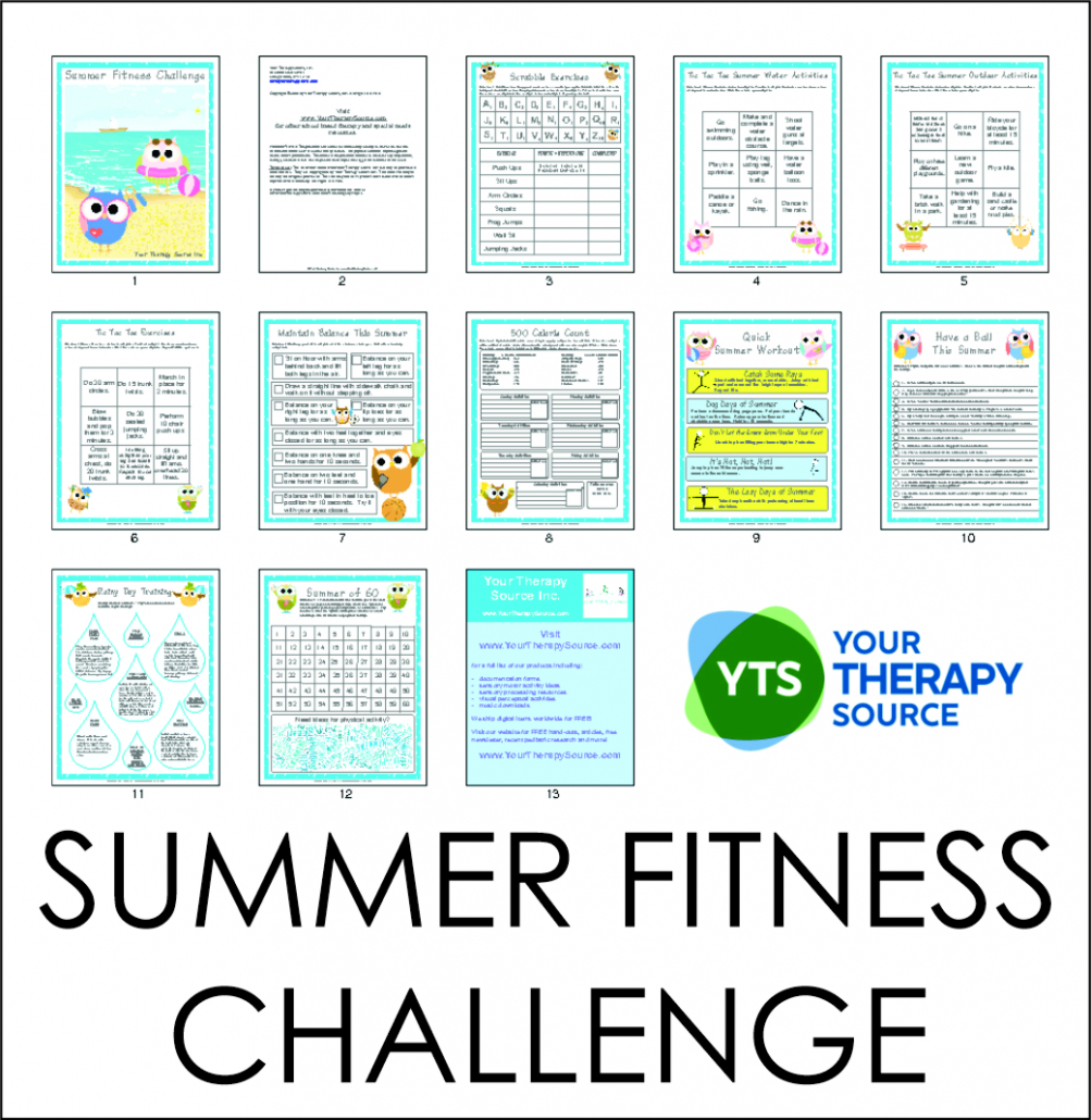 Summer Fitness Challenge - Your Therapy Source