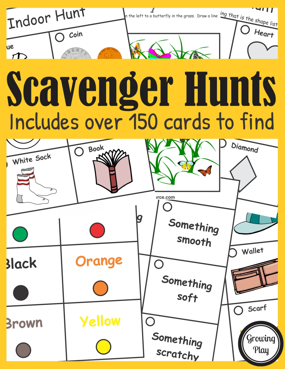 In Person or Teletherapy Scavenger Hunts - Your Therapy Source
