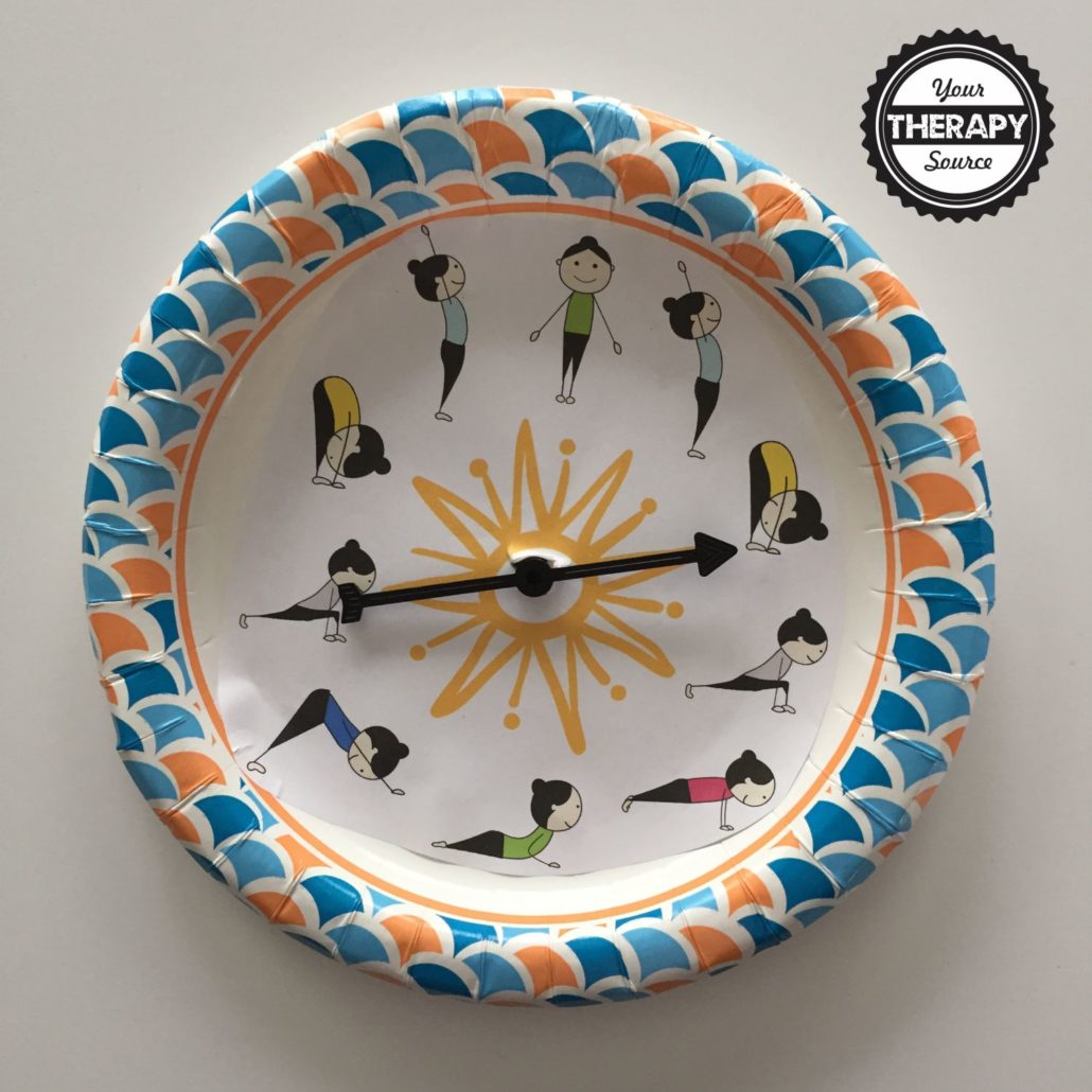 Paper Plate Activities - Let's Get Moving - Your Therapy Source