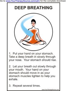 Self Calming Strategies - Your Therapy Source